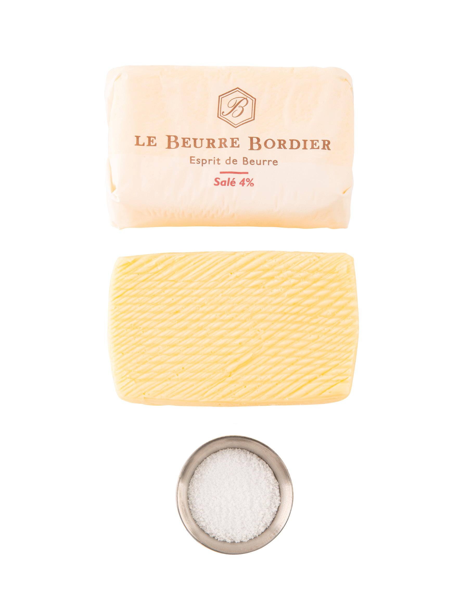 Bordier Salted Butter 4% - Bordier