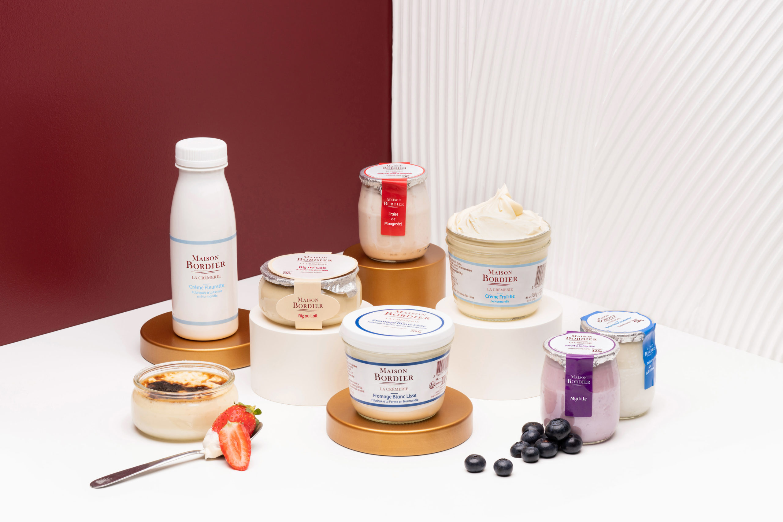 Yaourt Nature au Lait Entier - Maison Bordier