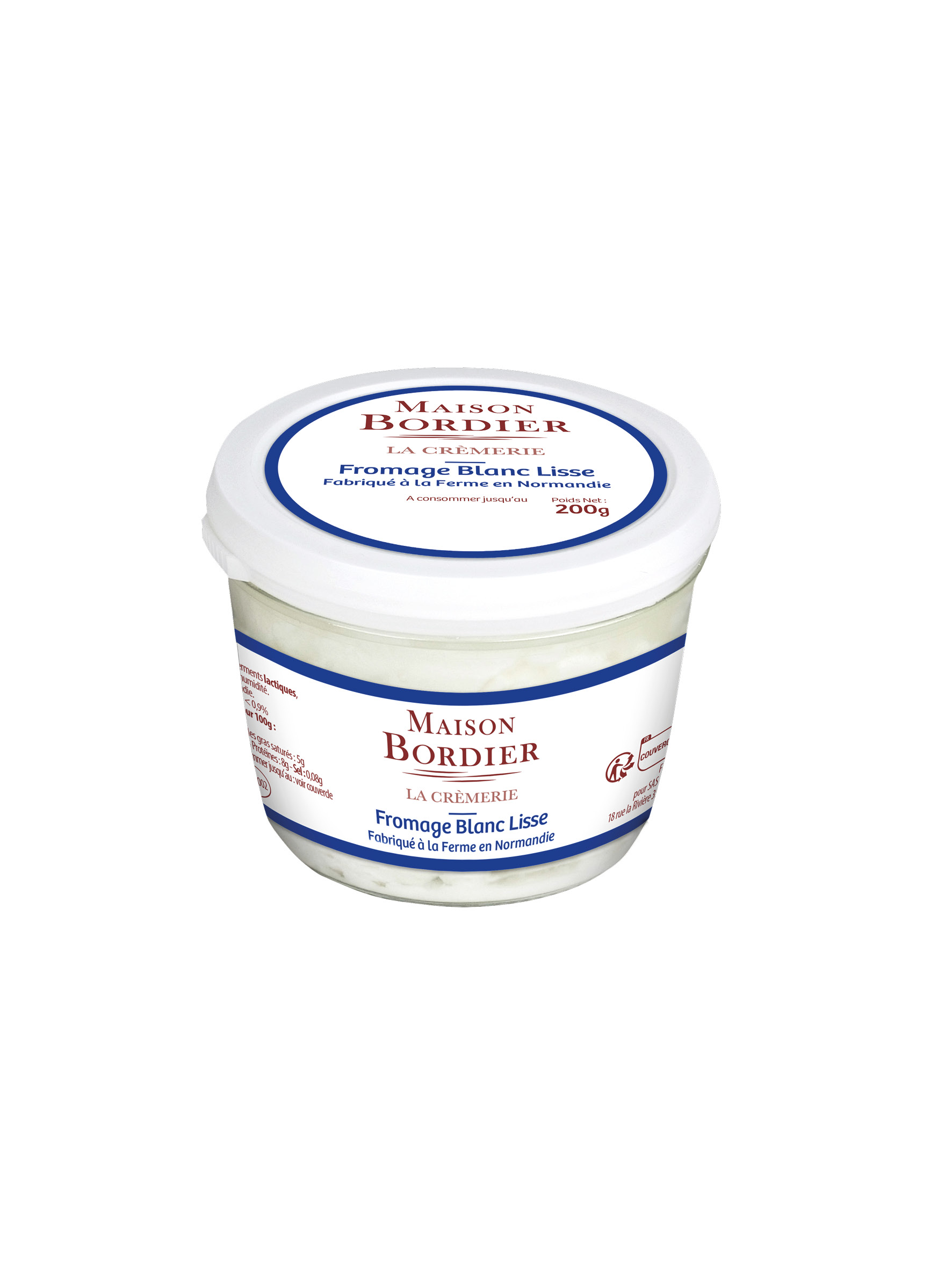 Bordier Smooth fresh cheese - Bordier