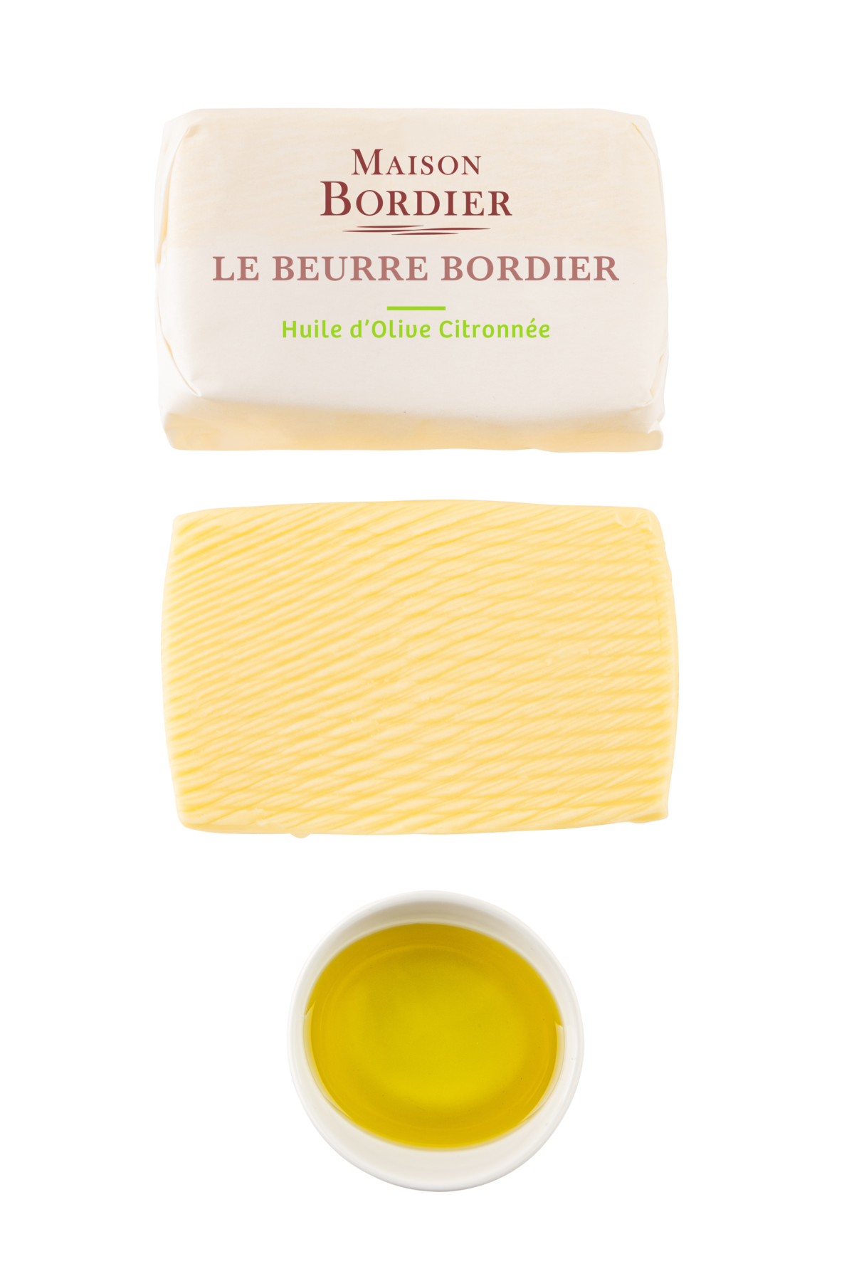 Bordier Butter with Lemon Olive Oil - Bordier